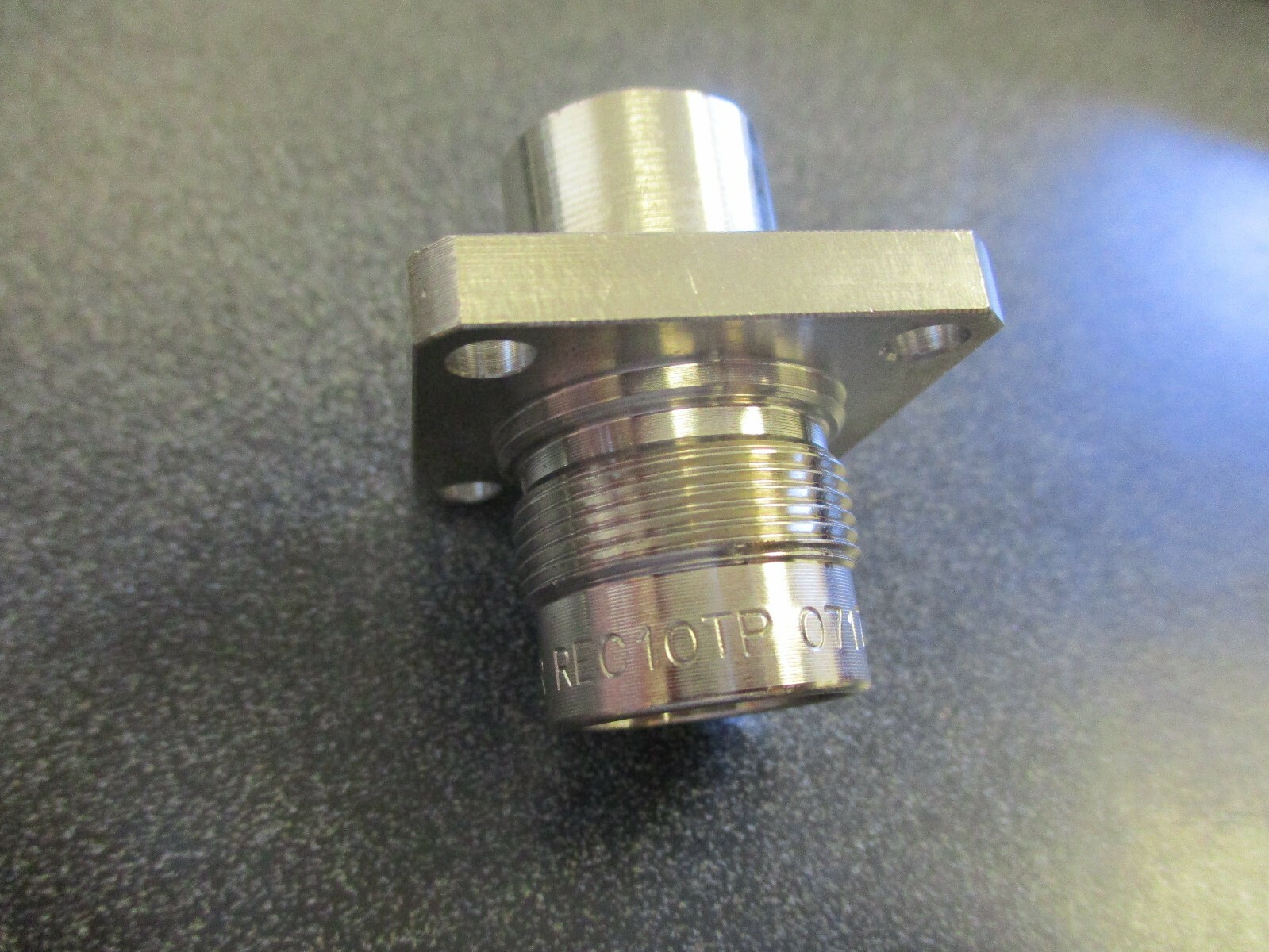 CTI CONNECTOR TECH, JUPITER REC10TP0717, STAINLESS STEEL BULKHEAD MALE ...