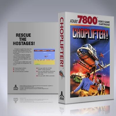 Atari 7800 UCG - NO GAME - Choplifter! | eBay