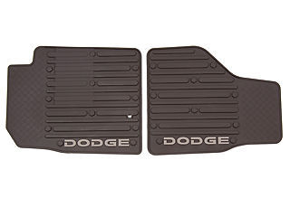 2009-2013 Dodge Ram Front Rubber All Weather Season Winter Floor Mats ...
