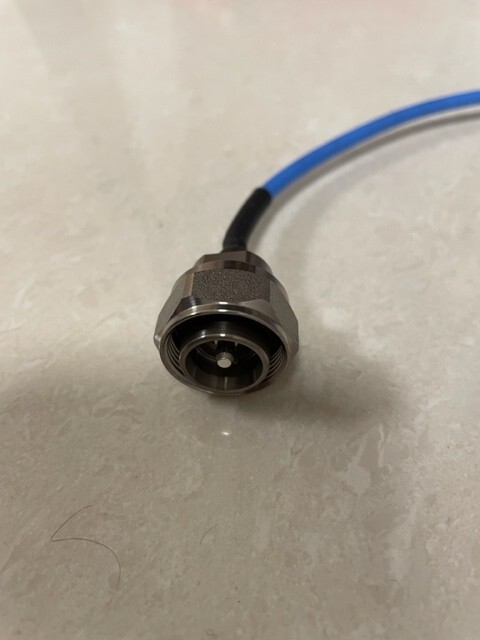 Lot of 12, RF Cable Assemble RG402 connector type 4.3/10SM to 4.3/10SM ...