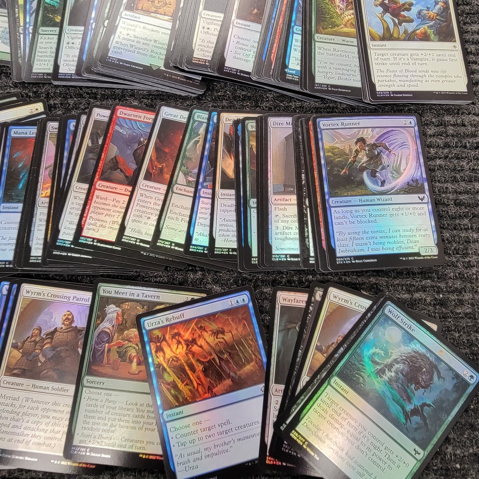 100 Foil Magic Cards! FOIL Collection Lot! Foils only! Magic MTG FTG | eBay