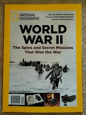 World War II National Geographic Spec Pub Magazine Spies & Secret ...