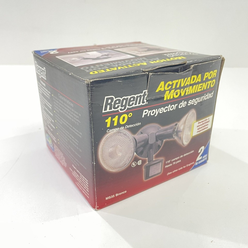 New Vintage - Regent Motion Activated Security Flood Light MS35 ...