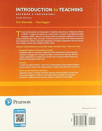 Introduction to Teaching: Becoming a Professional 9780135269350 | eBay