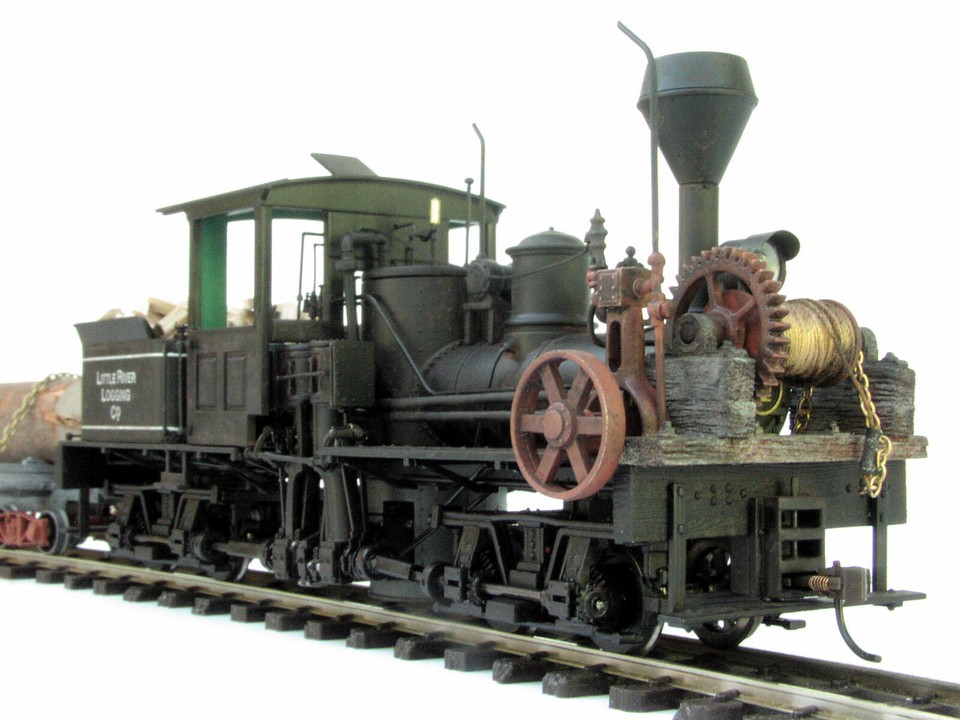 O/On30 Steam Locomotive Dress-up Kit (23 Piece Metal kit suits many ...