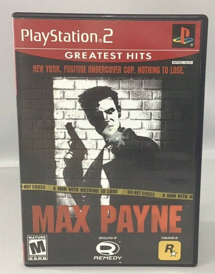 Max Payne (Sony PlayStation 2, 2001) PS2 Complete Ships Free ...