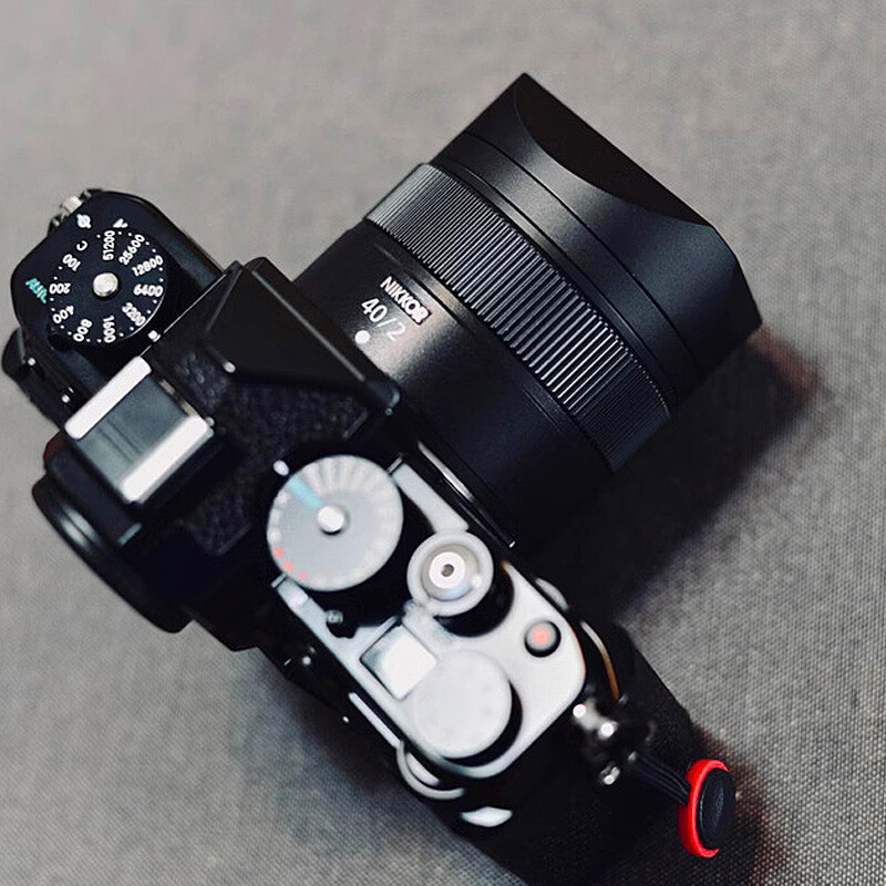 fit for Nikon Z40mm F2 Square Lens Hood with Adapter Ring and Lens Cap ...