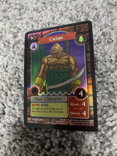 Cyclops Wizard In Training holo 1st Edition US SELLER | eBay