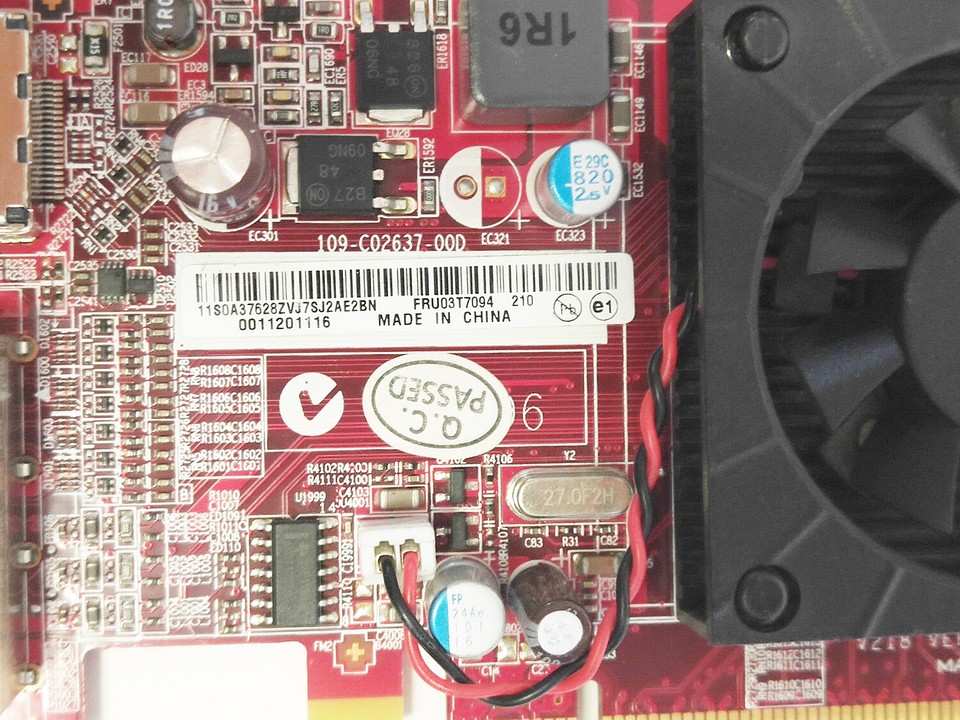 Graphic Video Card For Lenovo AMD ATI Radeon HD 7350 512MB DDR2 03T7094 ...