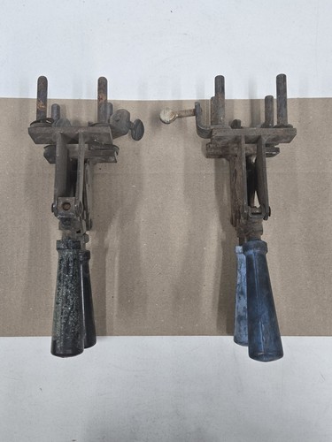 (2) Cadweld Erico L-160 Welding Mold Handle Clamps | eBay