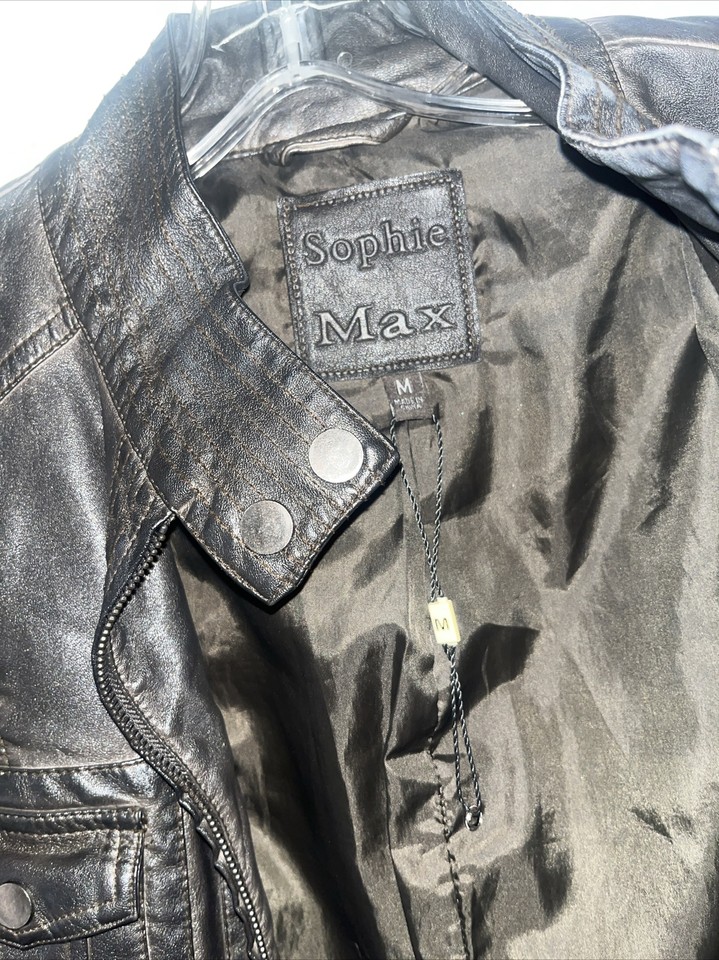 Sophie Max Womens Brown Jacket Size Medium. C | eBay