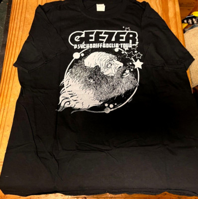 Geezer Psychoriffadelia Tour T-Shirt TOKE! WEEDEATER! | eBay