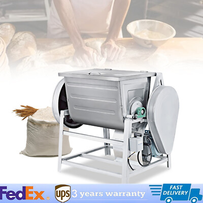 110V Dough Mixer Machine 30 QT 15KG Commercial Electric Flour Meat ...