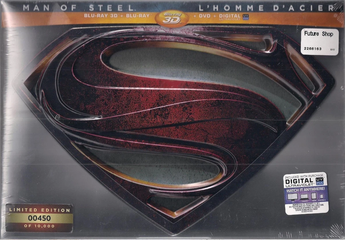 Man Of Steel Limited Edition Blu Ray