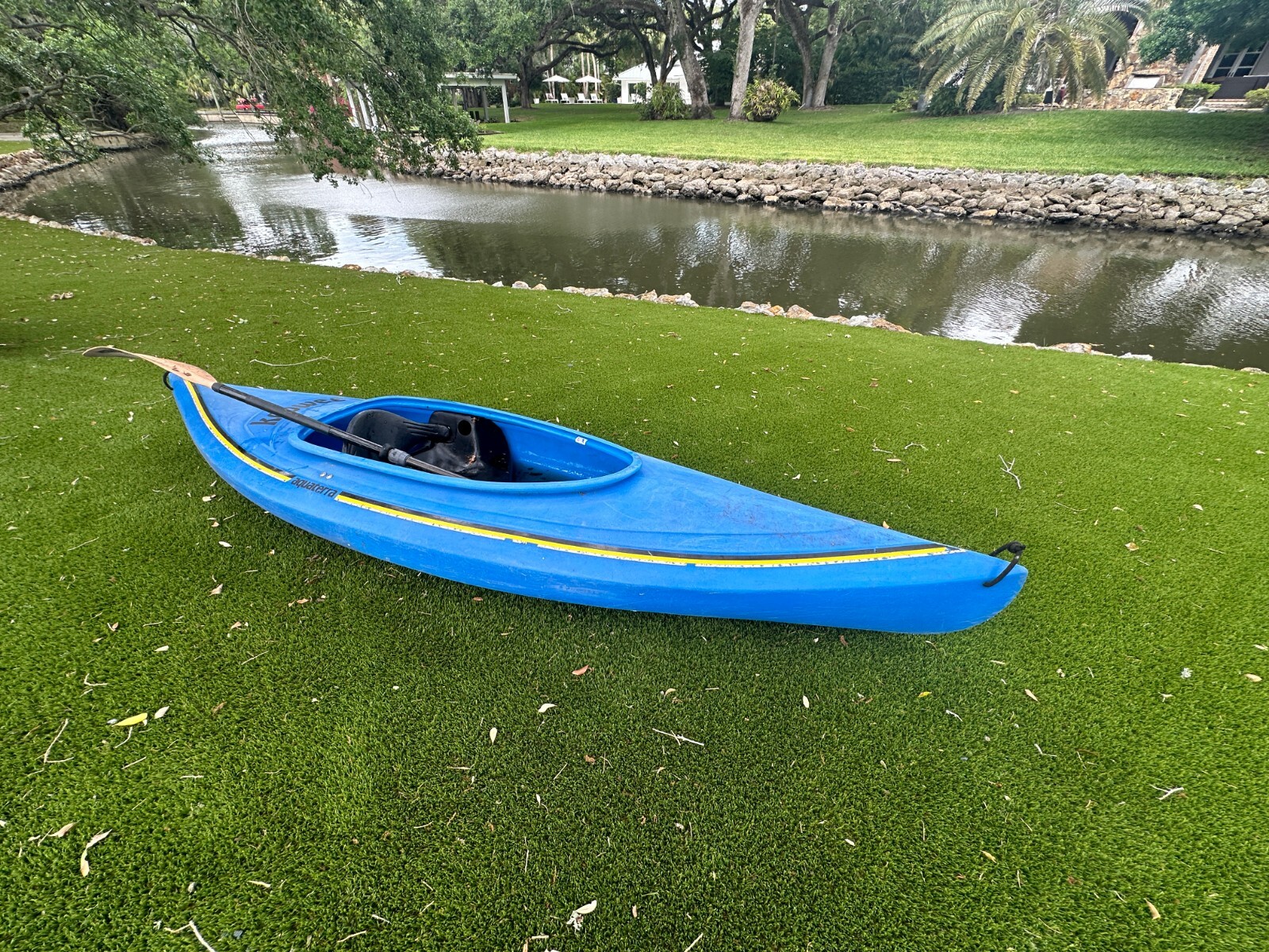 Aquaterra Sit in Kayak - Keowee 9'2" - Blue | eBay