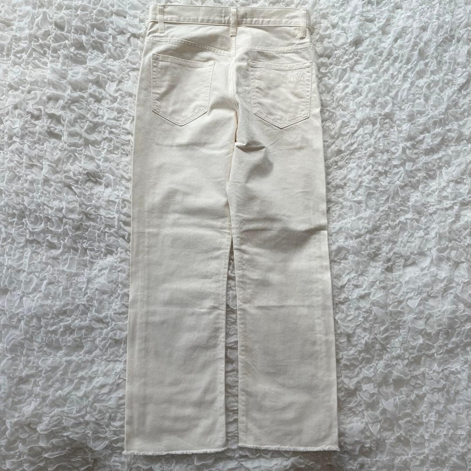 UNIQLO JWANDERSON Men’s White Denim Pants Jacket Size 29 Excellent Cond ...