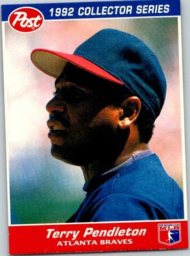 1992 Post Baseball Card #22 Terry Pendleton Braves | eBay