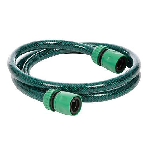 SHORT HOSE PIPE CONNECTION SET 1/2" FEMALE 1M GARDENING WATERING GARDEN ...