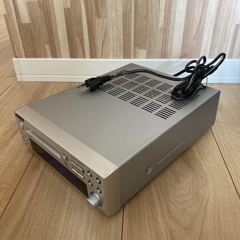 ONKYO MD-105FX Hi-MD Mini Disc Recorder High Speed Audio MDLP Silver ...