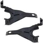 Pair Bumper Brackets Retainer Mounting Braces Left Right Fits Ford ...