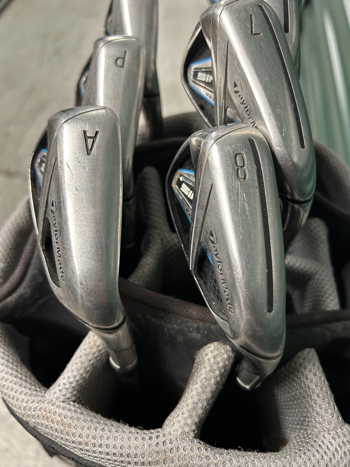 Taylormade SIM Max Iron Set 5-AW Right Handed Steel Shaft Regular Flex ...