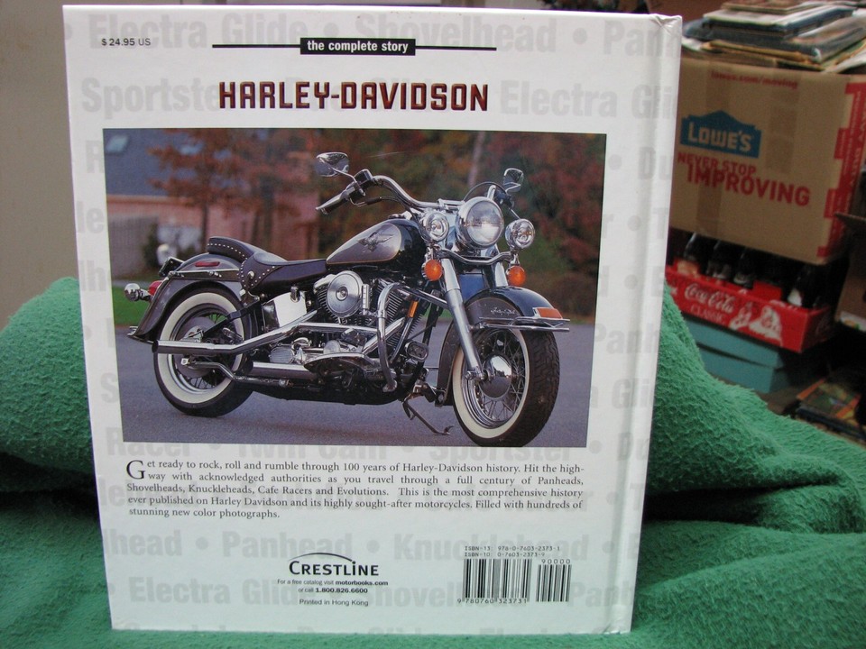 2005 Harley- Davidson Book HARLEY- DAVIDSON THE COMPLETE STORY 384 ...