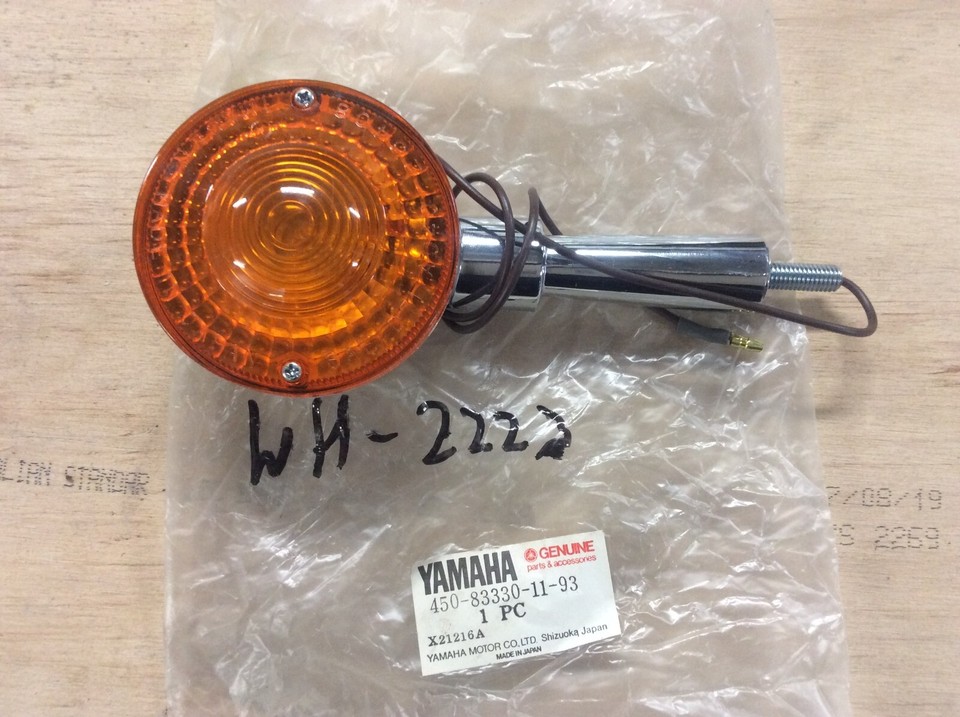 GENUINE YAMAHA PARTS LEFT REAR BLINKER DT250B 1975 DT400B 1975 450 ...