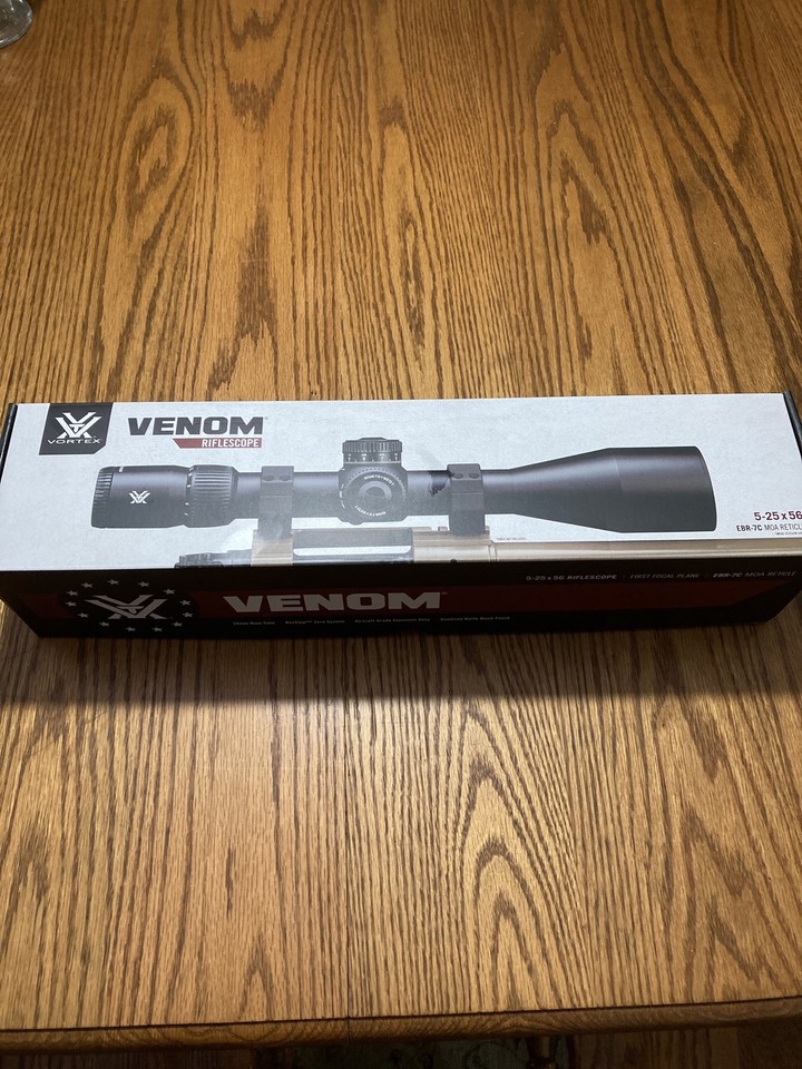 VORTEX VENOM 5x25x56 with extras | eBay