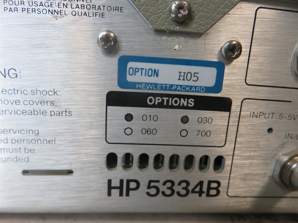 HP 5334B Universal Counter - Free Shipping | eBay