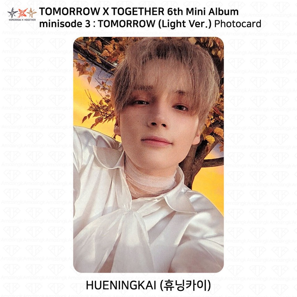 TXT Tomorrow X Together minisode 3: TOMORROW Photocard Postcard Poster ...