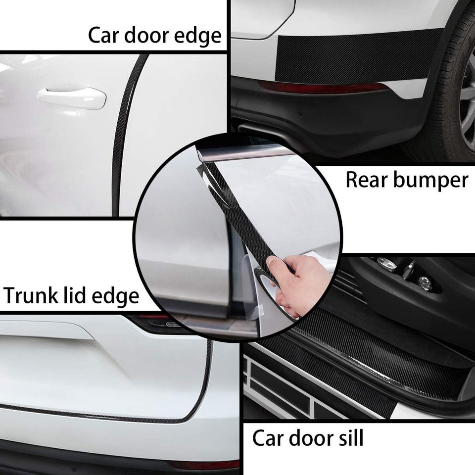 3D For Audi A1 A2 Car Door Plate Sill Scuff Anti Scratch Decal Sticker ...