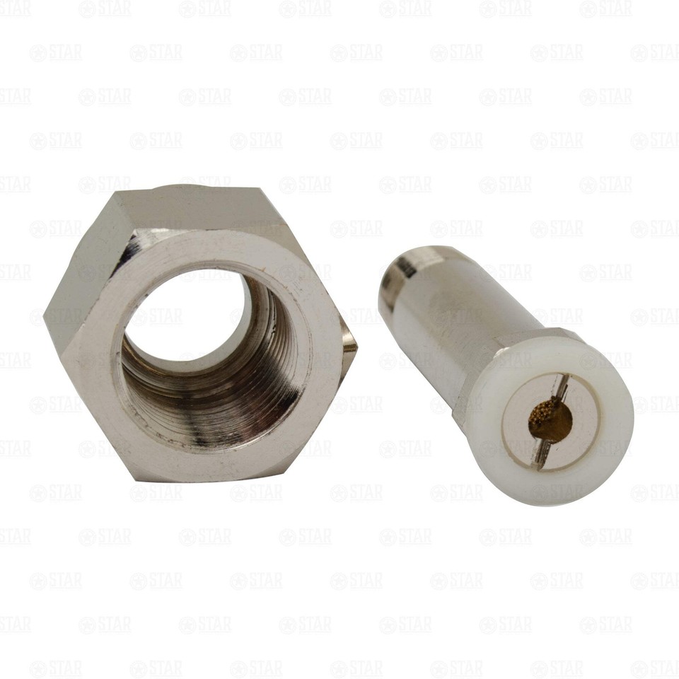 CO2 Regulator Inlet Stem CGA320 Nut + 1/4" Male NPT Right Hand Threads ...