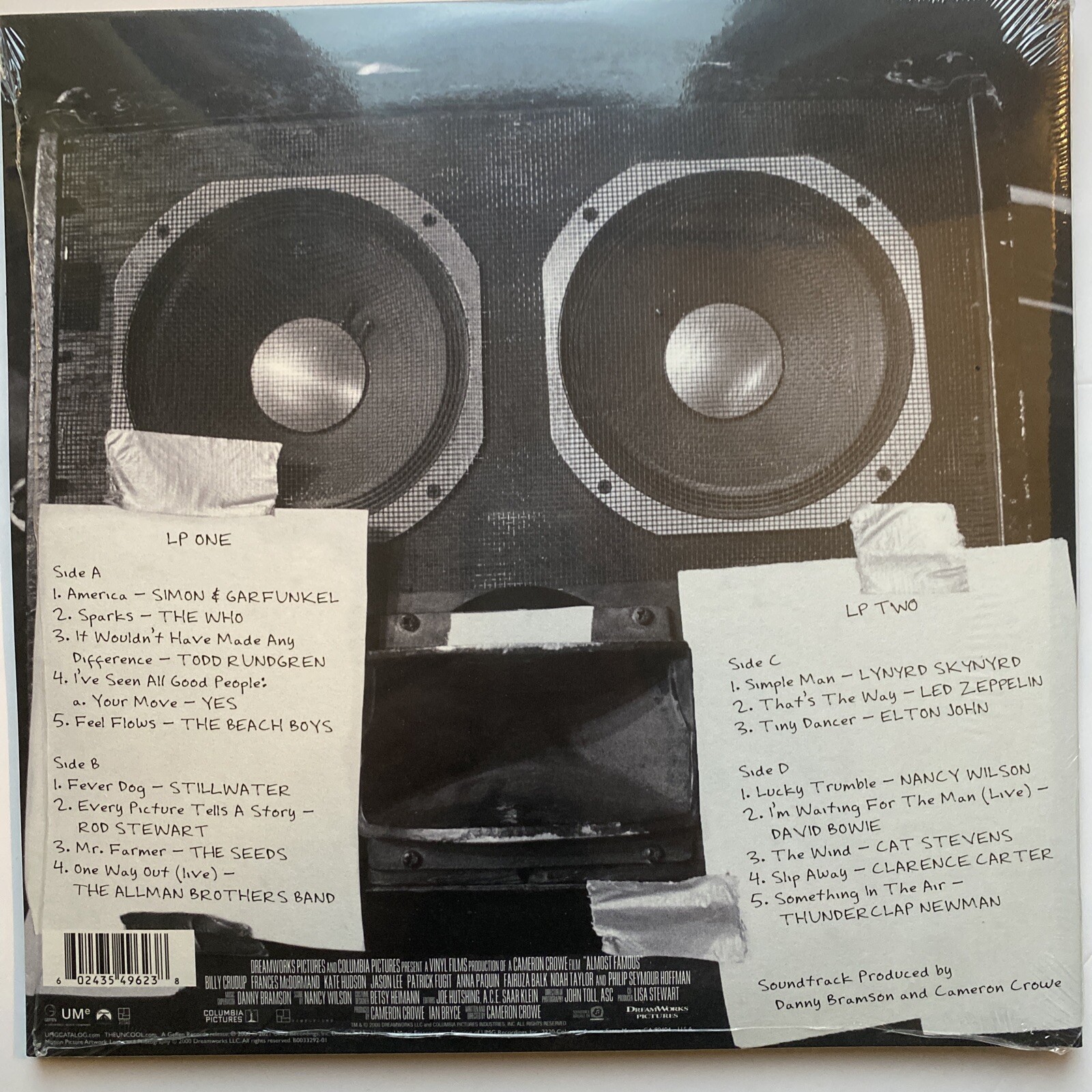 Almost Famous Soundtrack Vinyl Record Album LP New Sealed 602435496238 ...