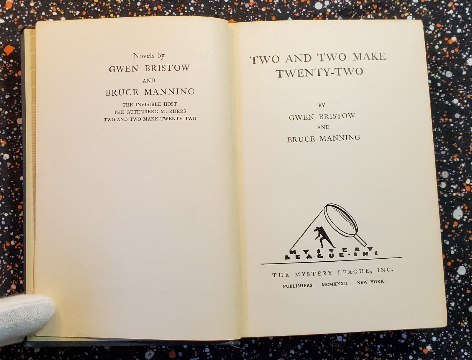 Two And Two Make Twenty-Two, Gwen Bristow and Bruce Manning, 1932 FIRST ...