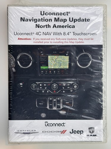 2021 Uconnect Navigation Map UPDATE North America USB Jeep/Ram/Dodge ...