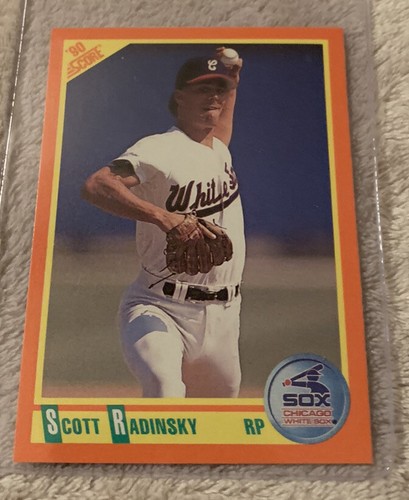 1990 Score Rookie/Traded Baseball Card #90T Scott Radinsky Rookie | eBay