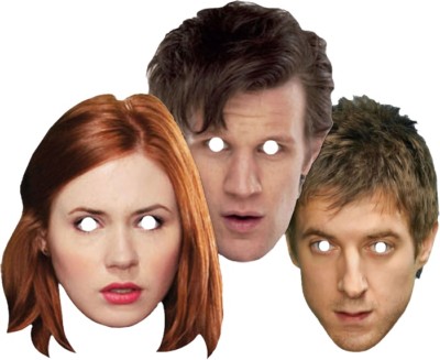 Doctor Who - Companions Face Masks 3-Pack NEW 11th Dr Rory Amy Pond ...