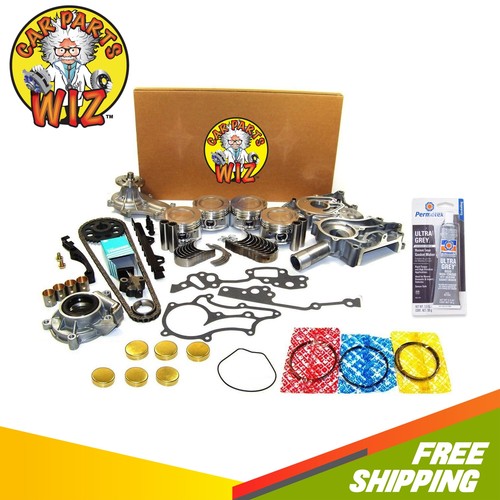 Master Engine Rebuild Kit Water Pump Fits 85-95 Toyota 2.4L SOHC 22RE ...