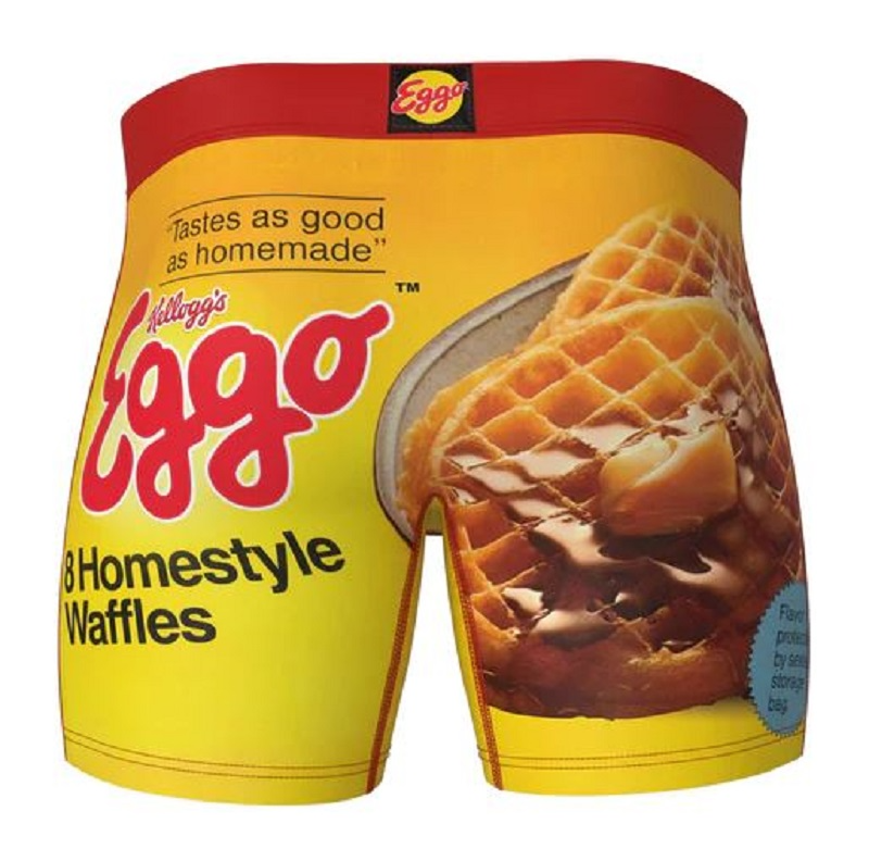 Kellogg's Eggo Waffles Swag Boxer Briefs Multi-Color, Size X-Large, NIB ...