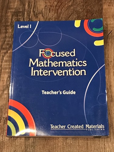 Focused Mathematics Intervention Level 1 Teacher's Guide Math Curriculum | eBay