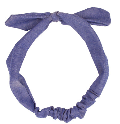 Toddlers Kids Girls Plain Stretchy Headband Bow Knoted Hairband Kylie ...