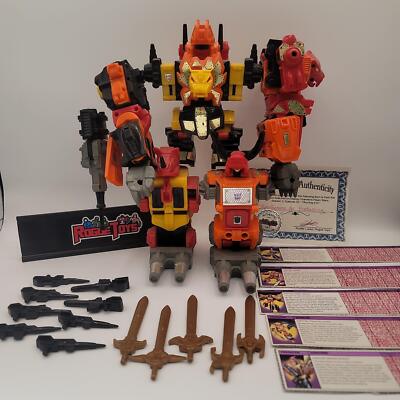 Hasbro Transformers G1 Predacons (Predaking) Combiners Decepticon ...