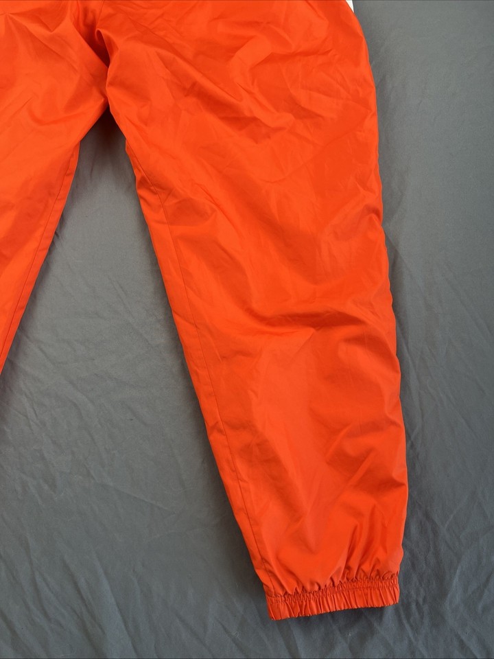 NIKE TN Air Track Pants Size M Orange Windbreaker Athletic Wear Men's | eBay