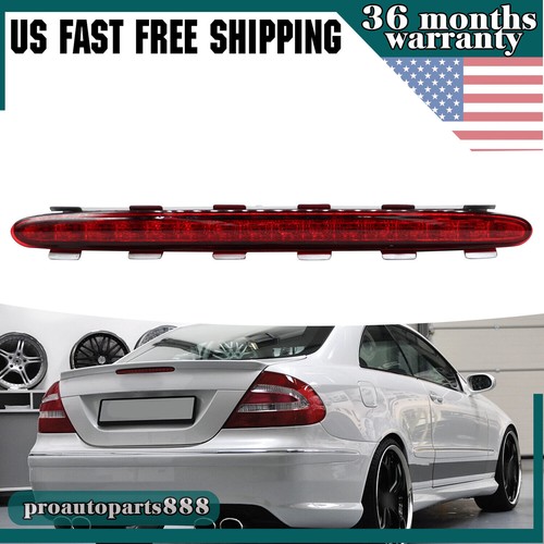 Third Stop Brake Light 3rd Stop Lamp Red For Mercedes W209 CLK 280 320 ...