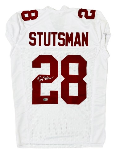 DANNY STUTSMAN OKLAHOMA SOONERS SIGNED GAME-CUT JERSEY BECKETT COA | eBay