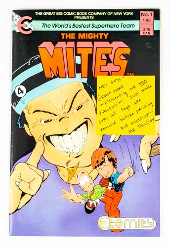 The Mighty Mites #1 (1987 Eternity Comics, Vol 2) A Mite on the Town ...