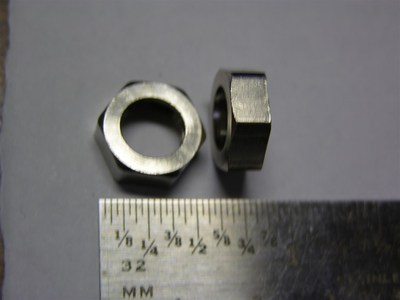 10 .375-32 NEF-2A Potentiometer Locking Nuts (Hard To Find) Nickel ...