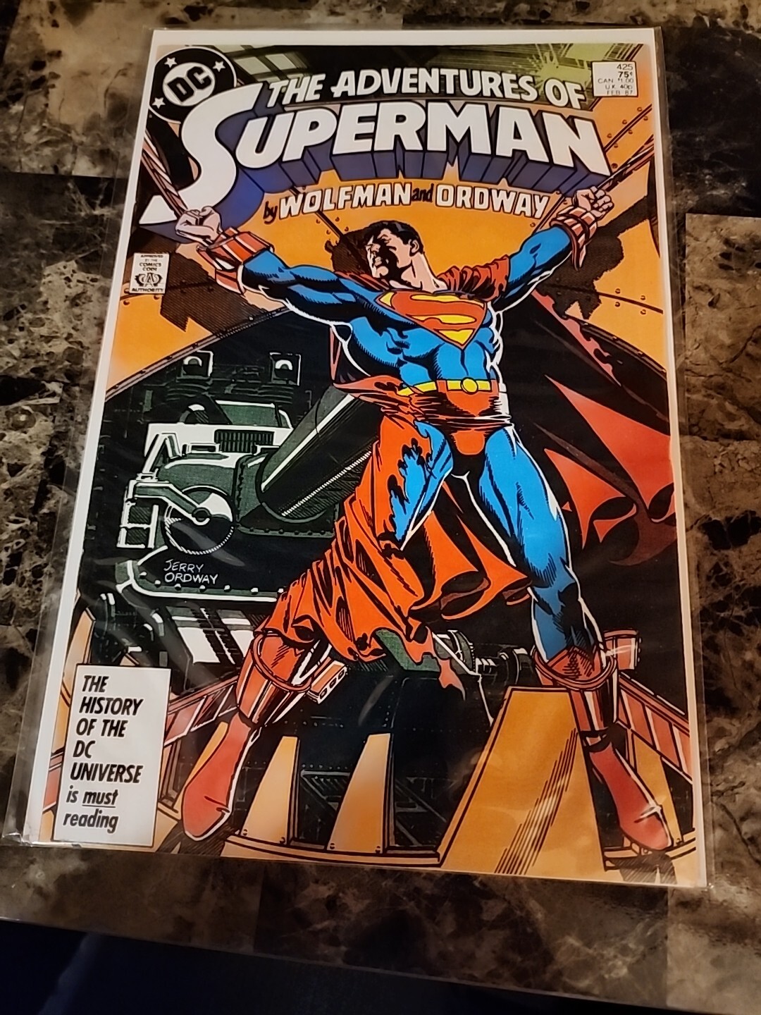 DC Comics Present The Adventures Of Superman #425 By Wolfman & Ordway ...