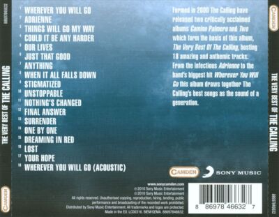 THE CALLING - THE VERY BEST OF THE CALLING NEW CD 886978466327| eBay