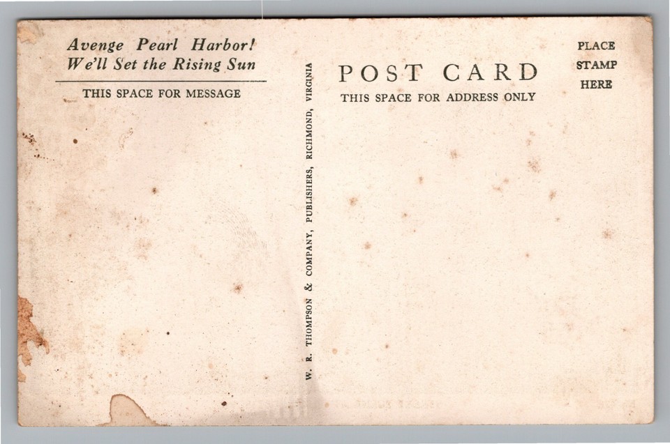 Street Scene at Fort Eustis Virginia MSG on Back Vintage Unused ...